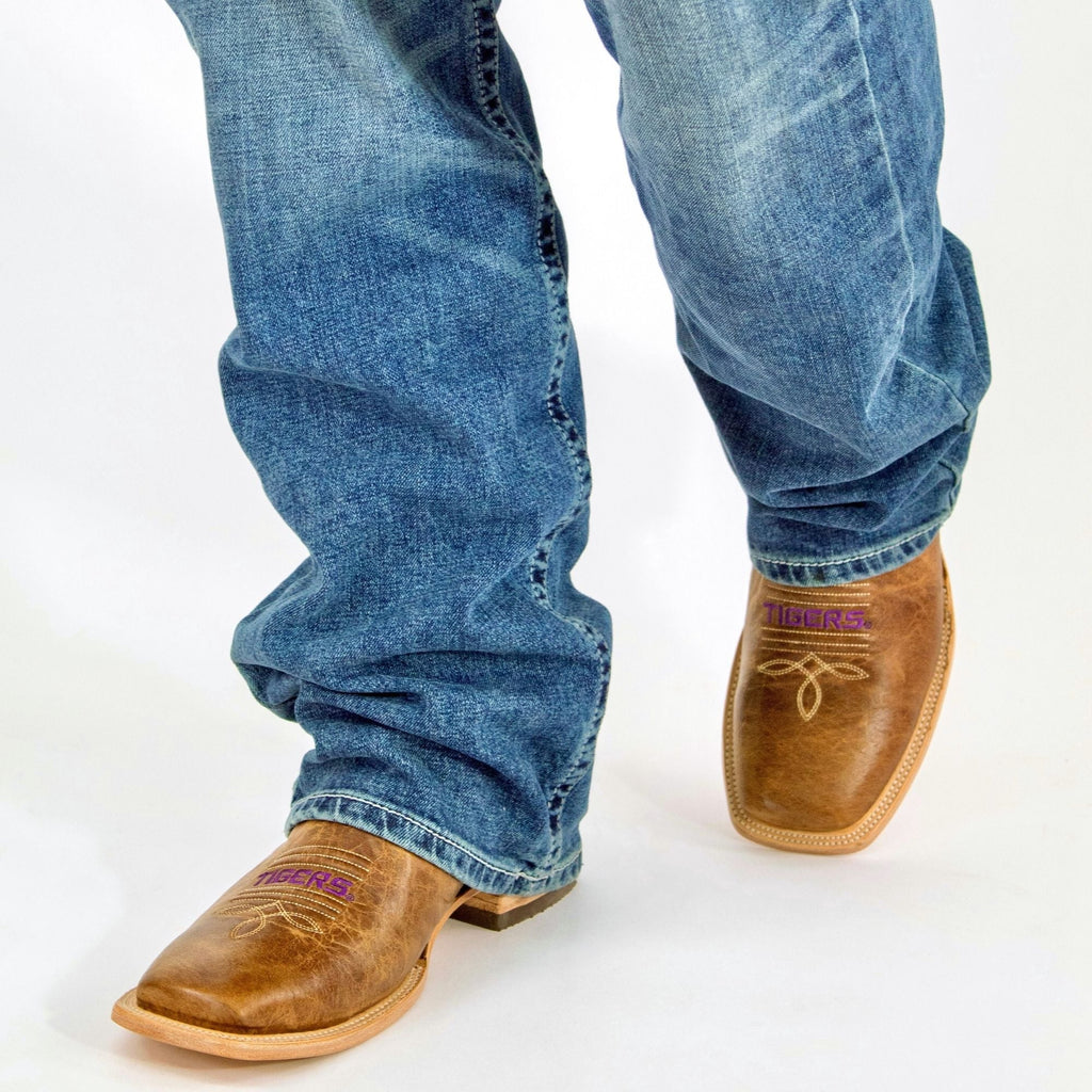 Louisiana State University Men's Cowboy Boots | Vaccari