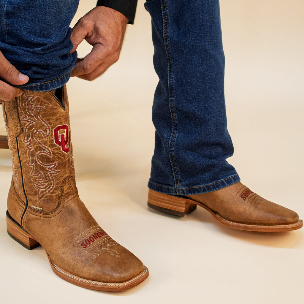 Men's University of Oklahoma Officially Licensed Cowboy Boots