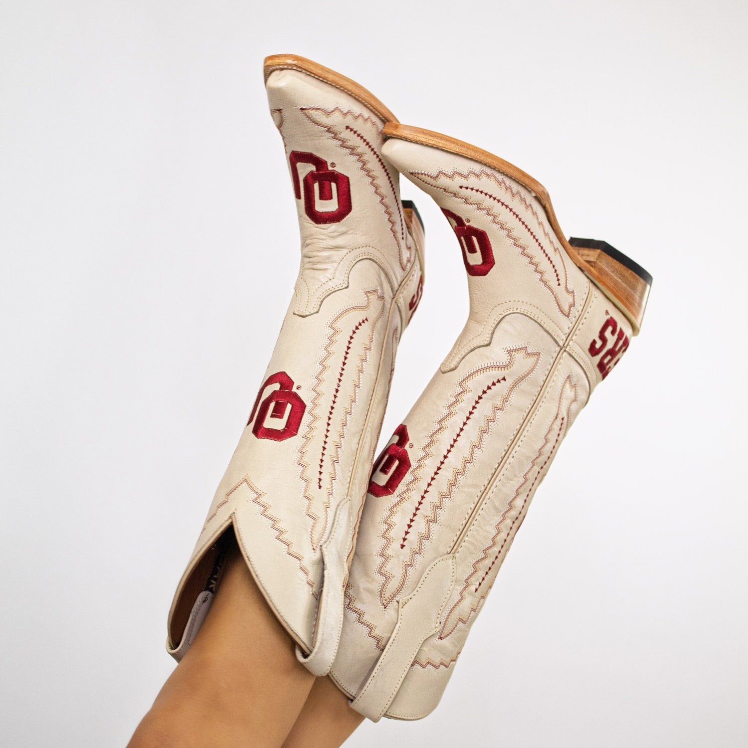 University of Oklahoma Officially Licensed Cowboy Boots