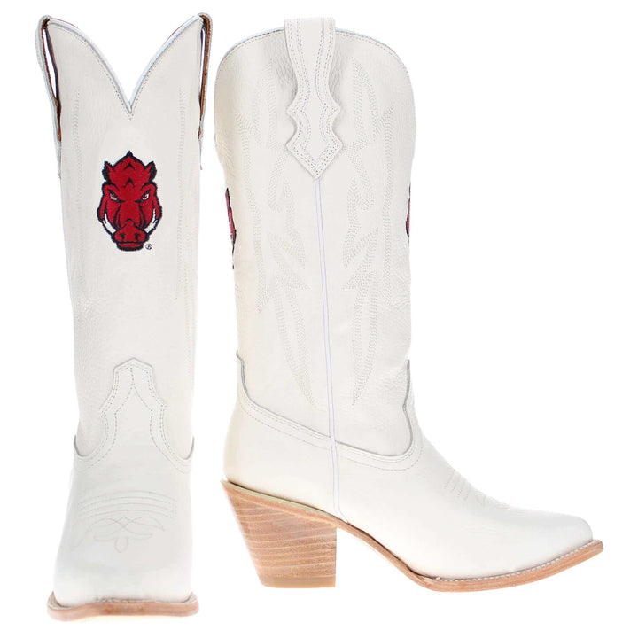 University of Arkansas Razorback Cowboy Boots for Men, Women, and Kid's ...
