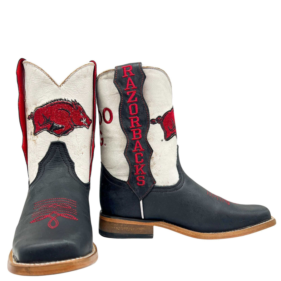 University of Arkansas Razorback Cowboy Boots for Men, Women, and Kid's ...