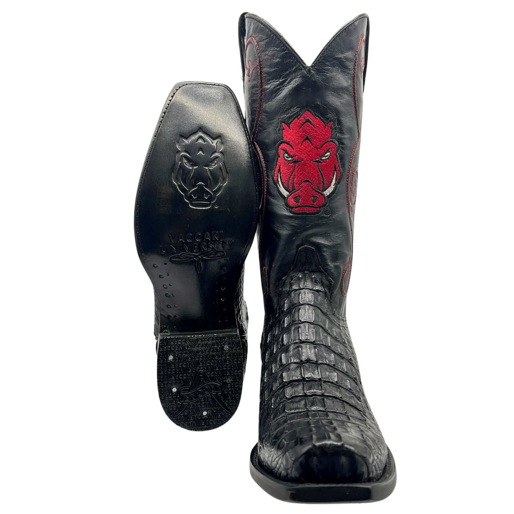 University of Arkansas Razorback Cowboy Boots for Men, Women, and Kid's ...