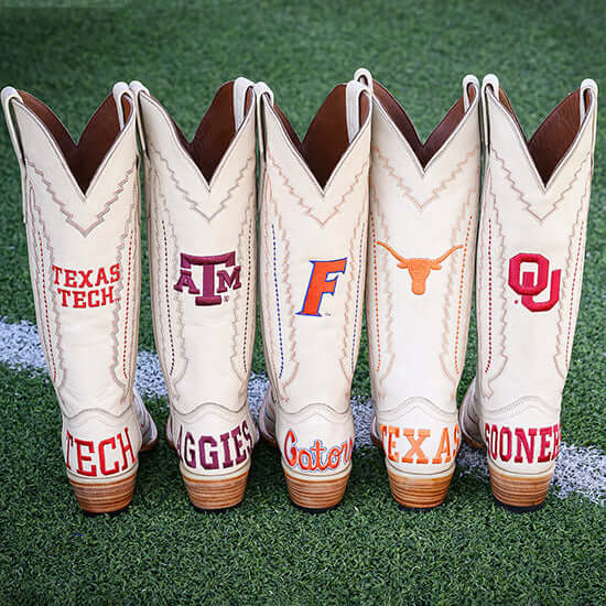 Officially licensed University Cowboy Boots for men, women, and ...