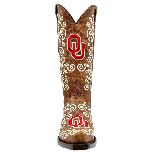 University of Oklahoma Officially Licensed Cowboy Boots