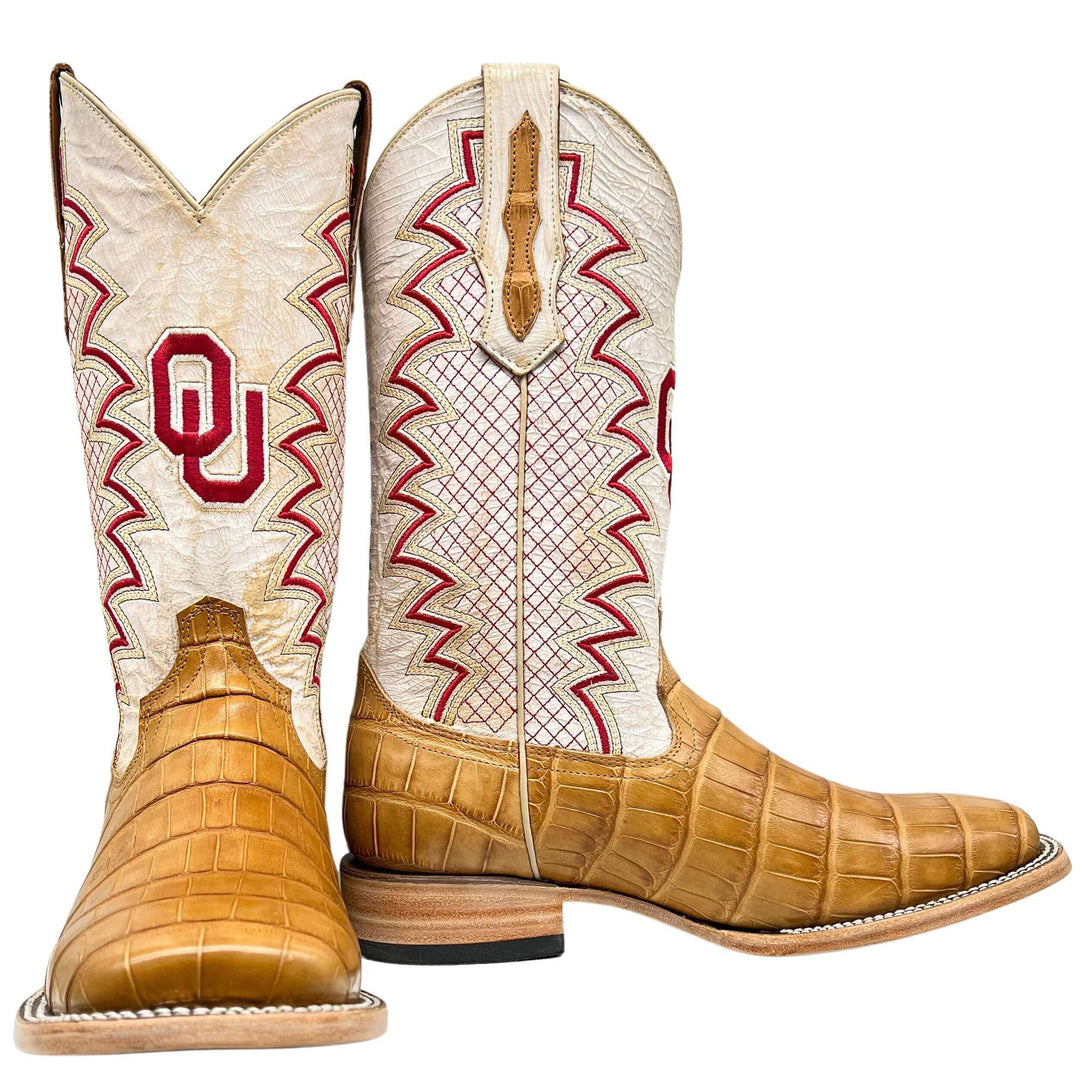 Men's University of Oklahoma Officially Licensed Cowboy Boots
