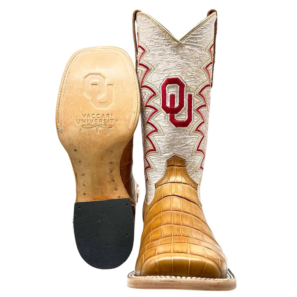 Men's University of Oklahoma Officially Licensed Cowboy Boots