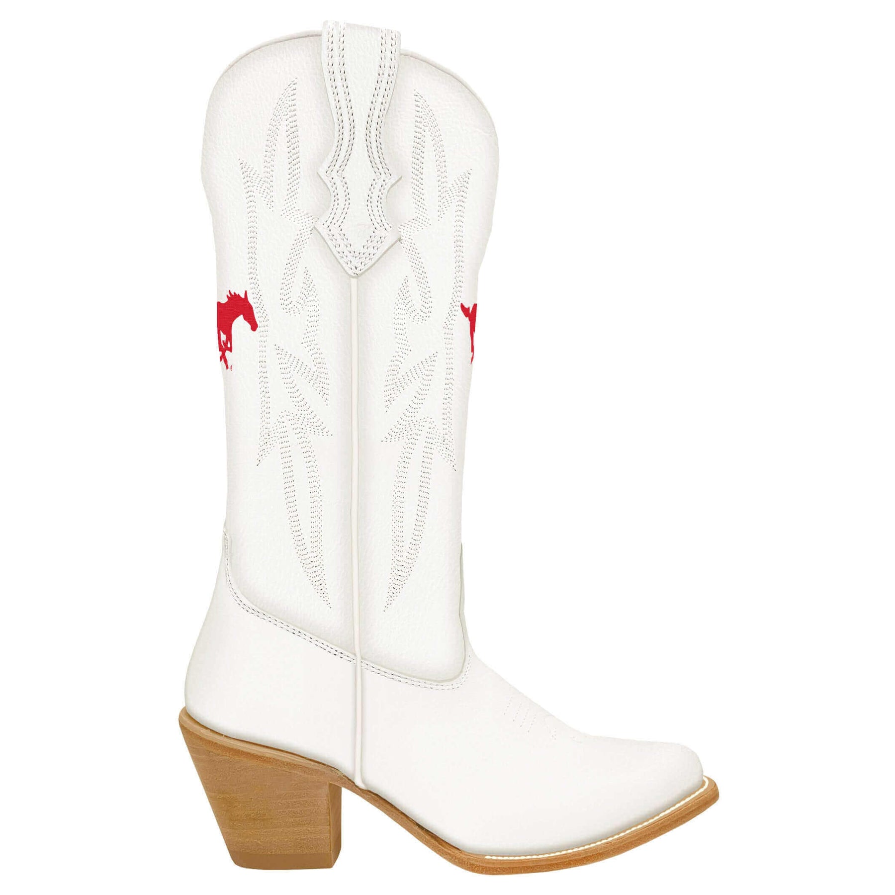 Women's University of Southern Methodist White Boots