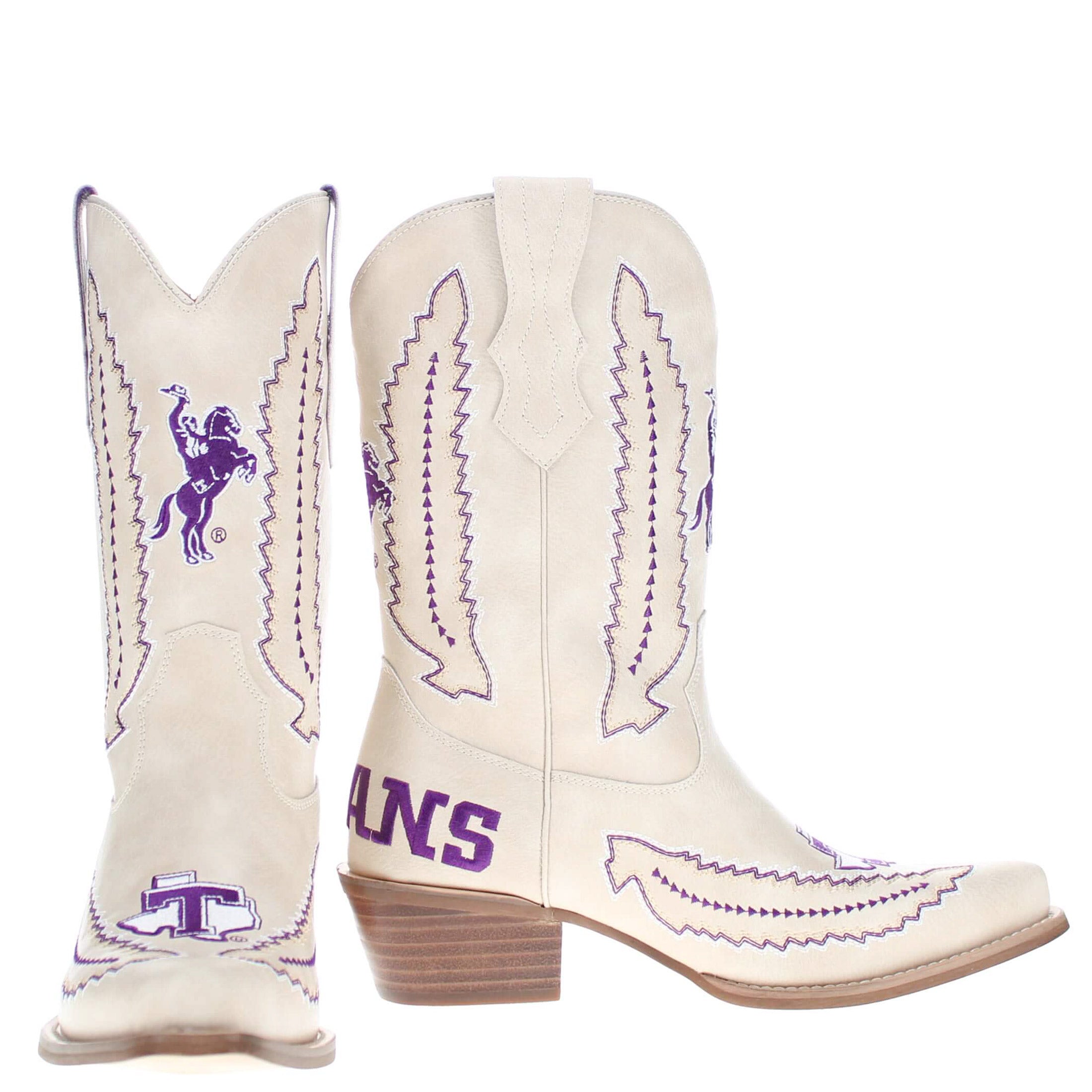 Women's Tarleton State Short Cowgirl Boots | Vaccari Boots