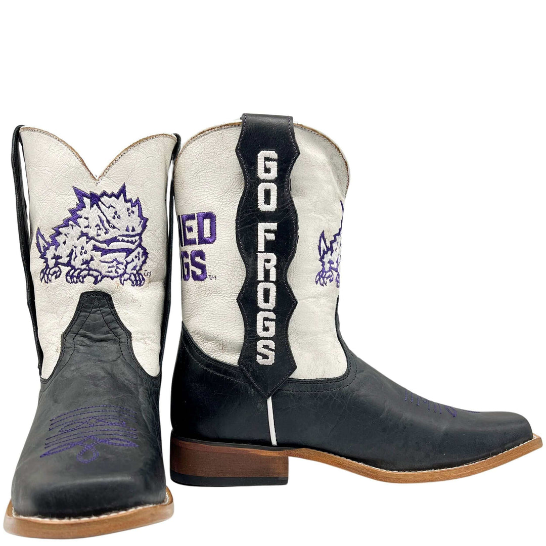 TCU Horned Frogs Cowboy Boots for Men, Women, and Kid's | Officially ...