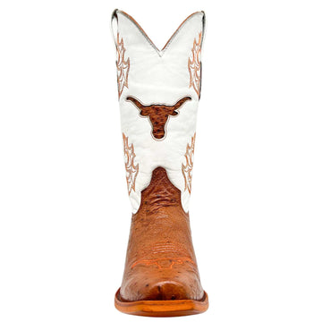 Women's University of Texas White Snip Toe Boots