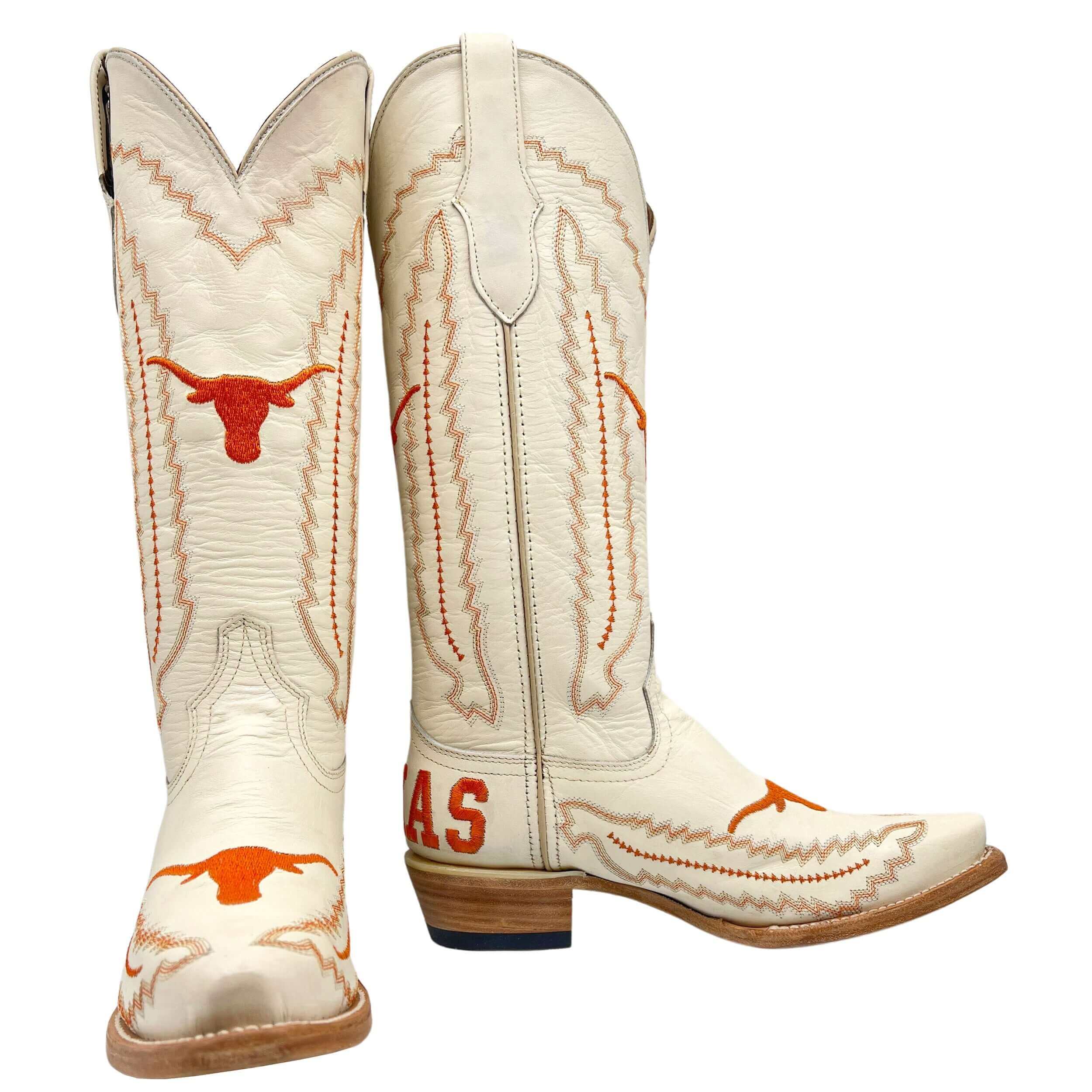 Naomi Cowgirl Boots - University of Texas Longhorns