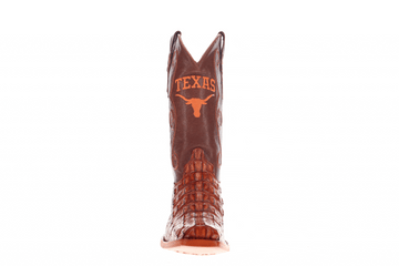 Women's University of Texas White Snip Toe Boots