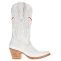 Women's University of Texas White Snip Toe Boots