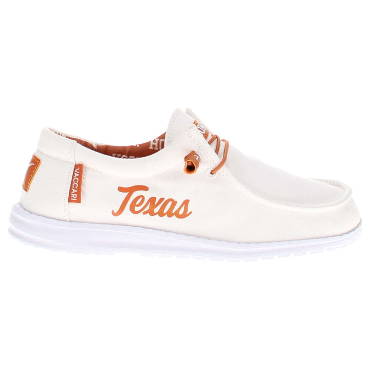 Women's University of Texas White Snip Toe Boots