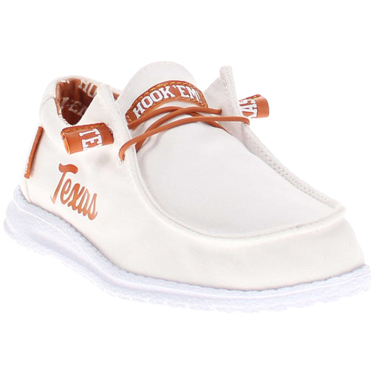 Women's University of Texas White Snip Toe Boots