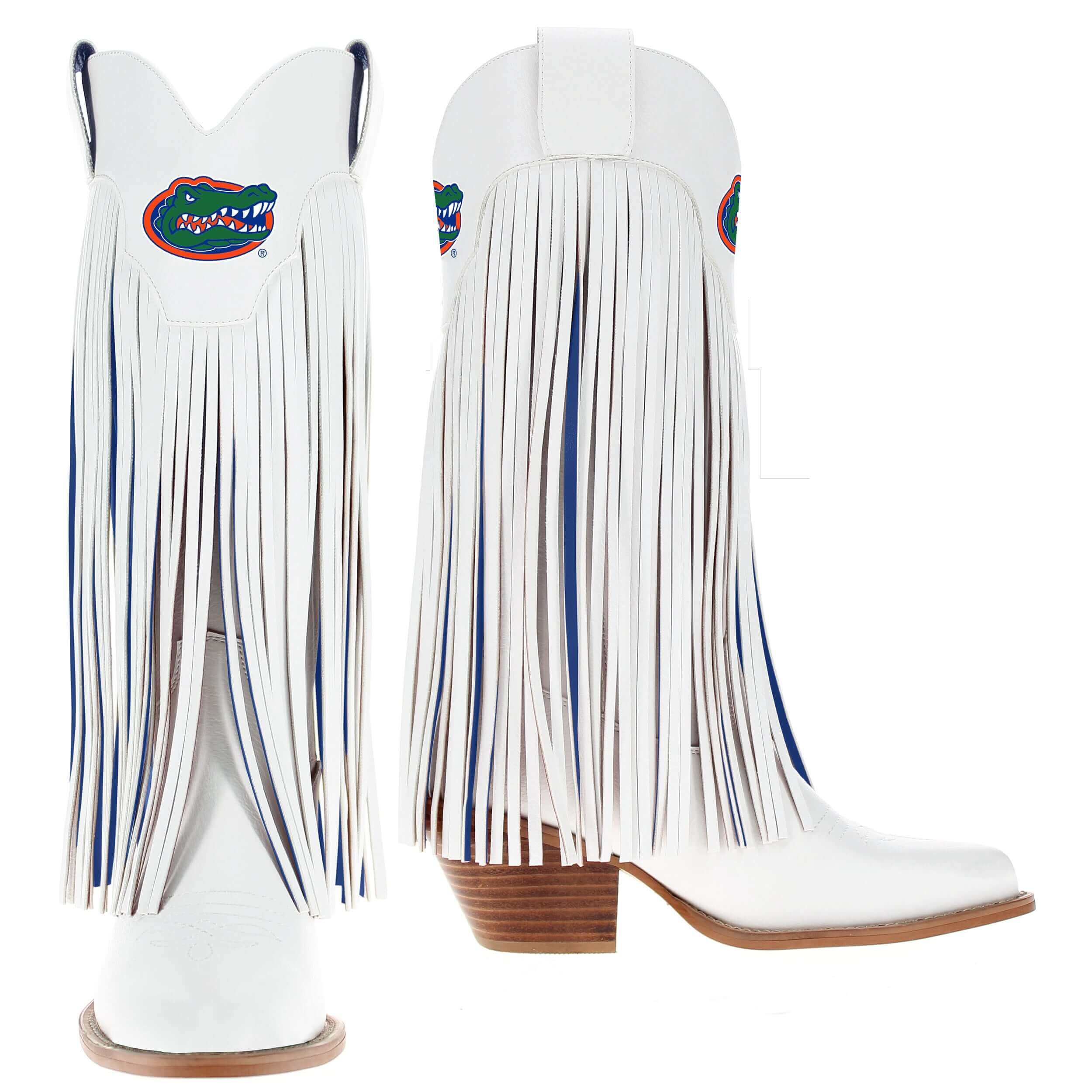 University of Florida Kacey PU Leather Cowgirl Boots
