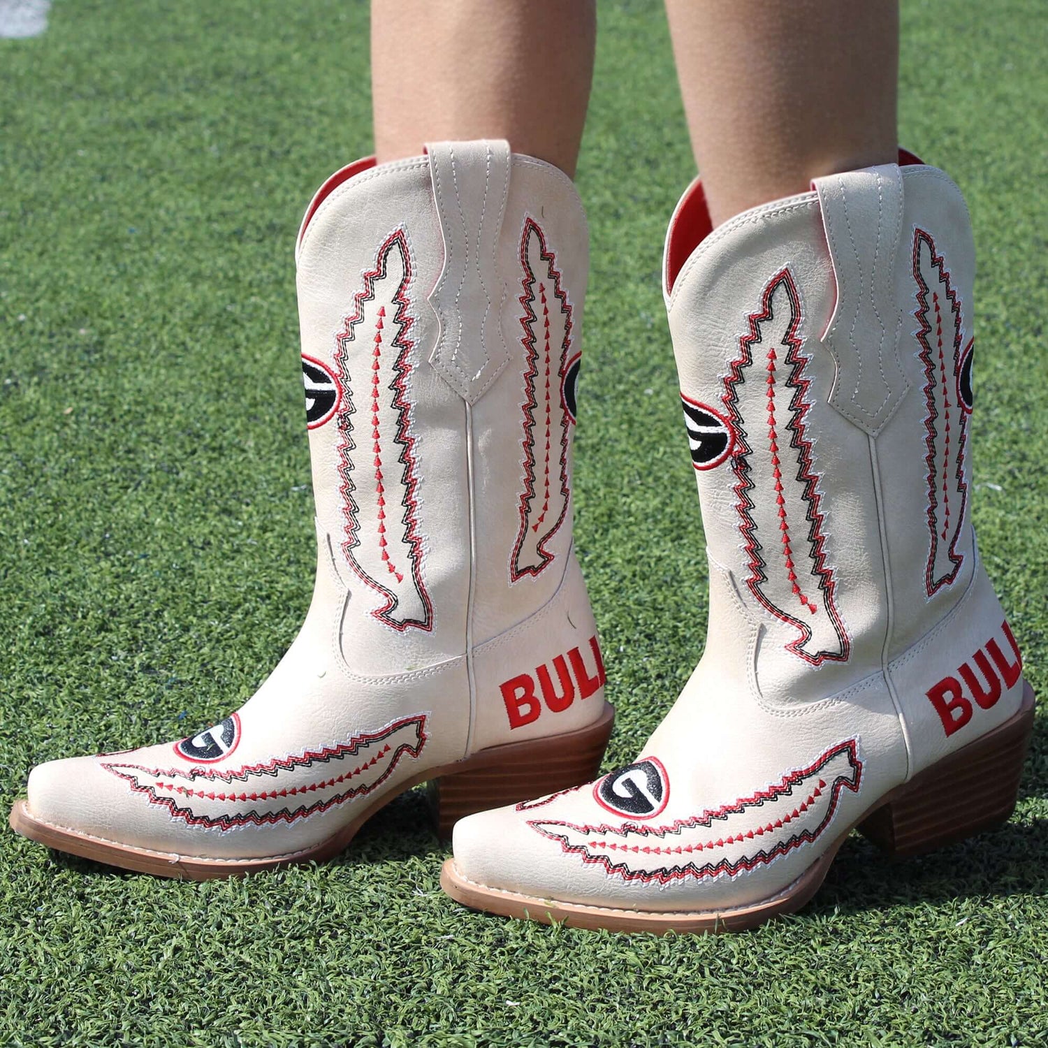 Women's University of Georgia Short Cowgirl Boots | Vaccari