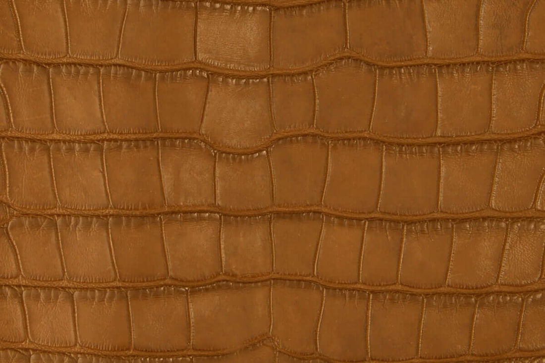 Men's Tan American Alligator Belt | Vaccari Boots